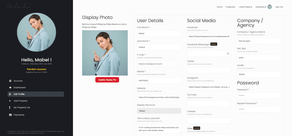 Calih Real Estate Listing Platform – Jeffrey Turingan